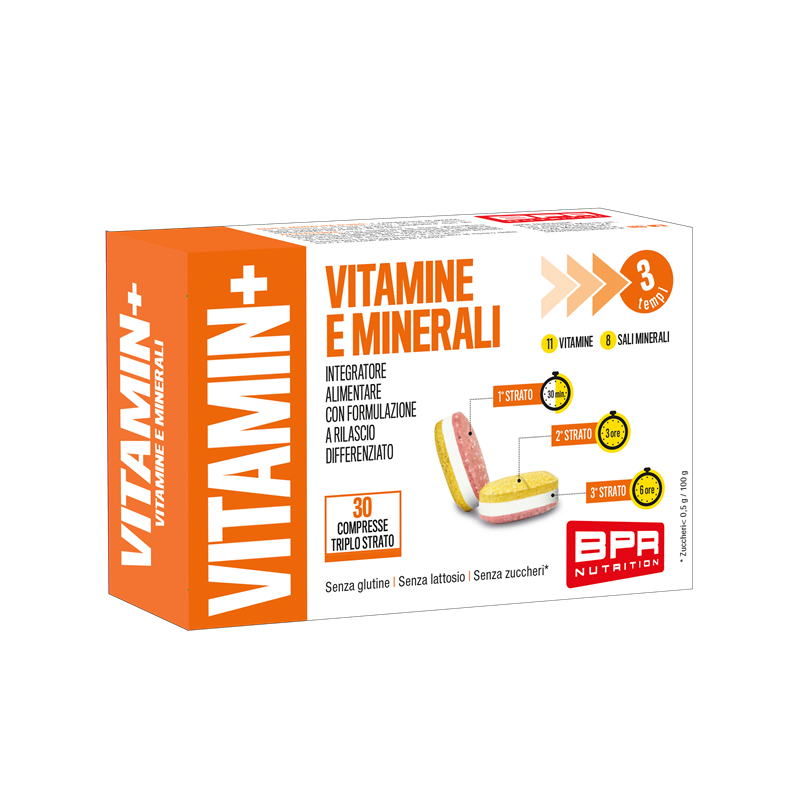 Vitamin+ 30 compresse - BPR Nutrition